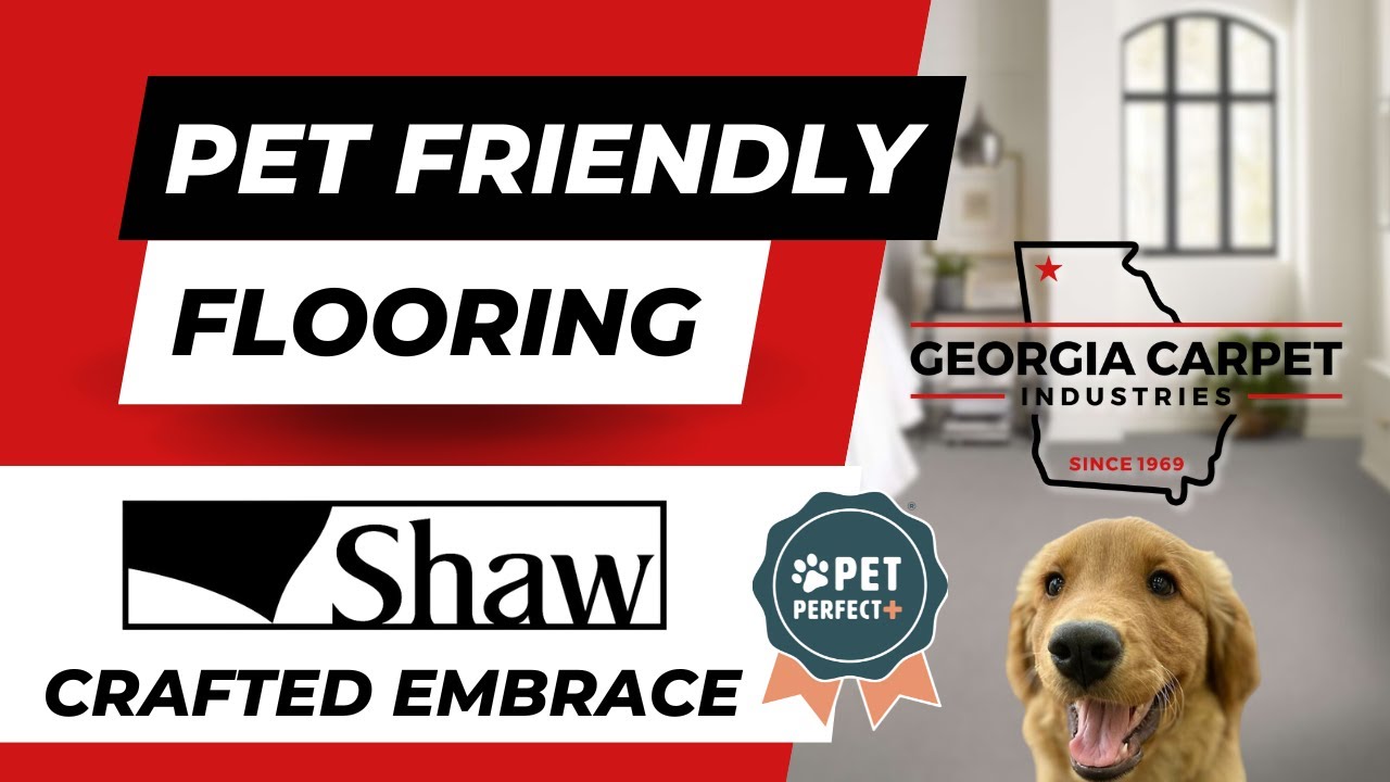 Shaw Pet Perfect Plus Crafted Embrace Residential Carpet - YouTube