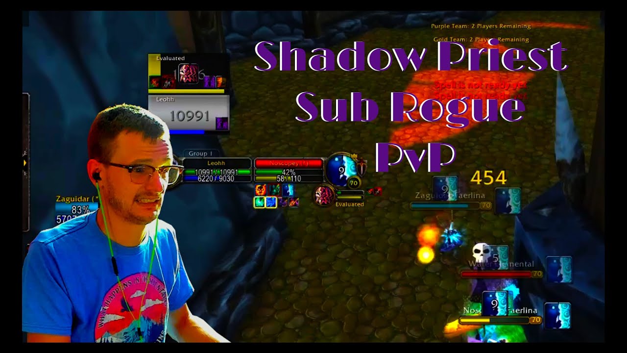Shadow Priest/Rogue vs. Mage/Rogue | TBC Classic Arena - YouTube