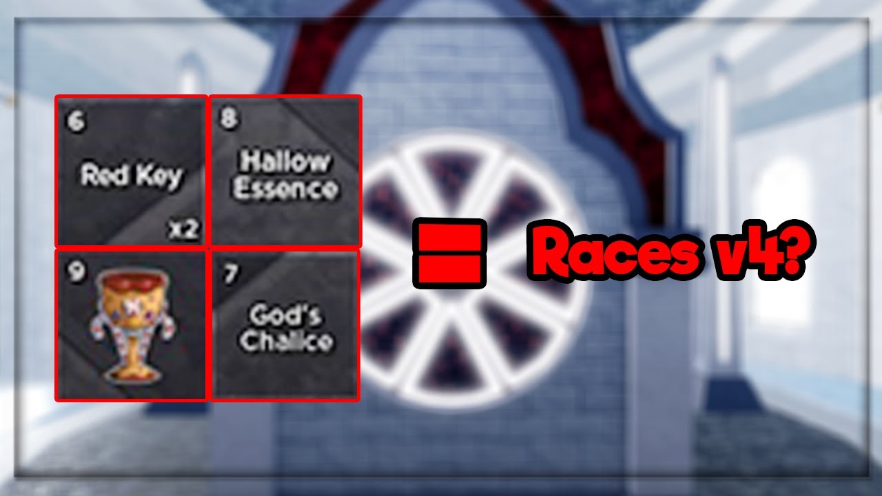 God's Chalice + Candy Chalice + Hallow Essence = Race V4? - YouTube