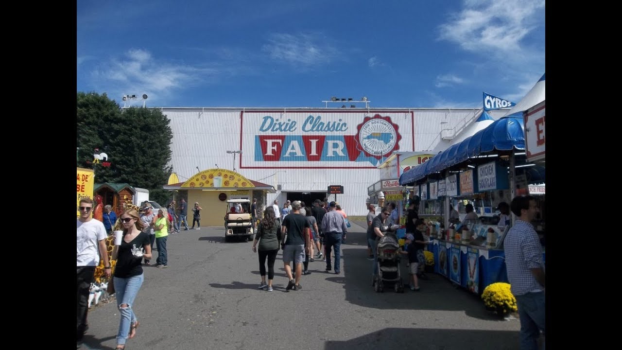 Me at the 2017 Dixie Classic Fair - YouTube