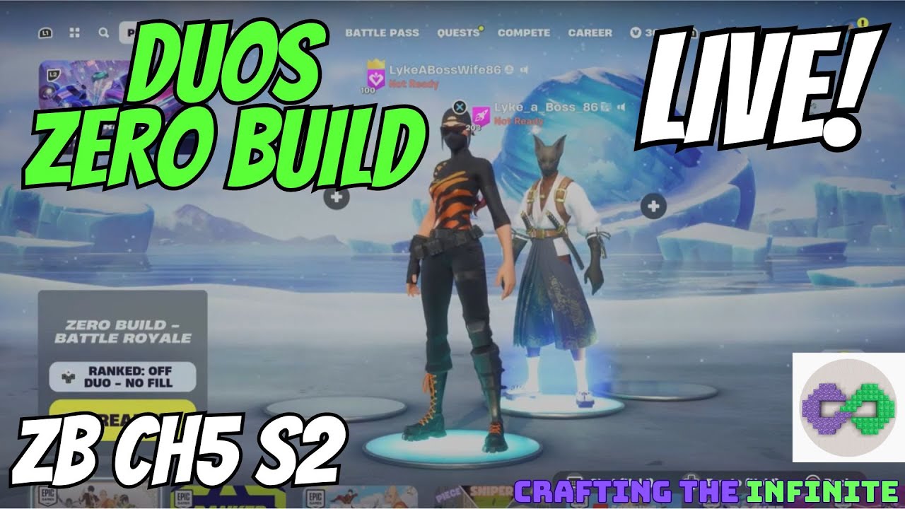 Duos FORTNITE Zero Build - YouTube
