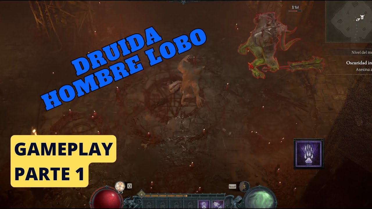 Diablo 4 Druida Lobo - Gameplay explicado parte 1 - YouTube