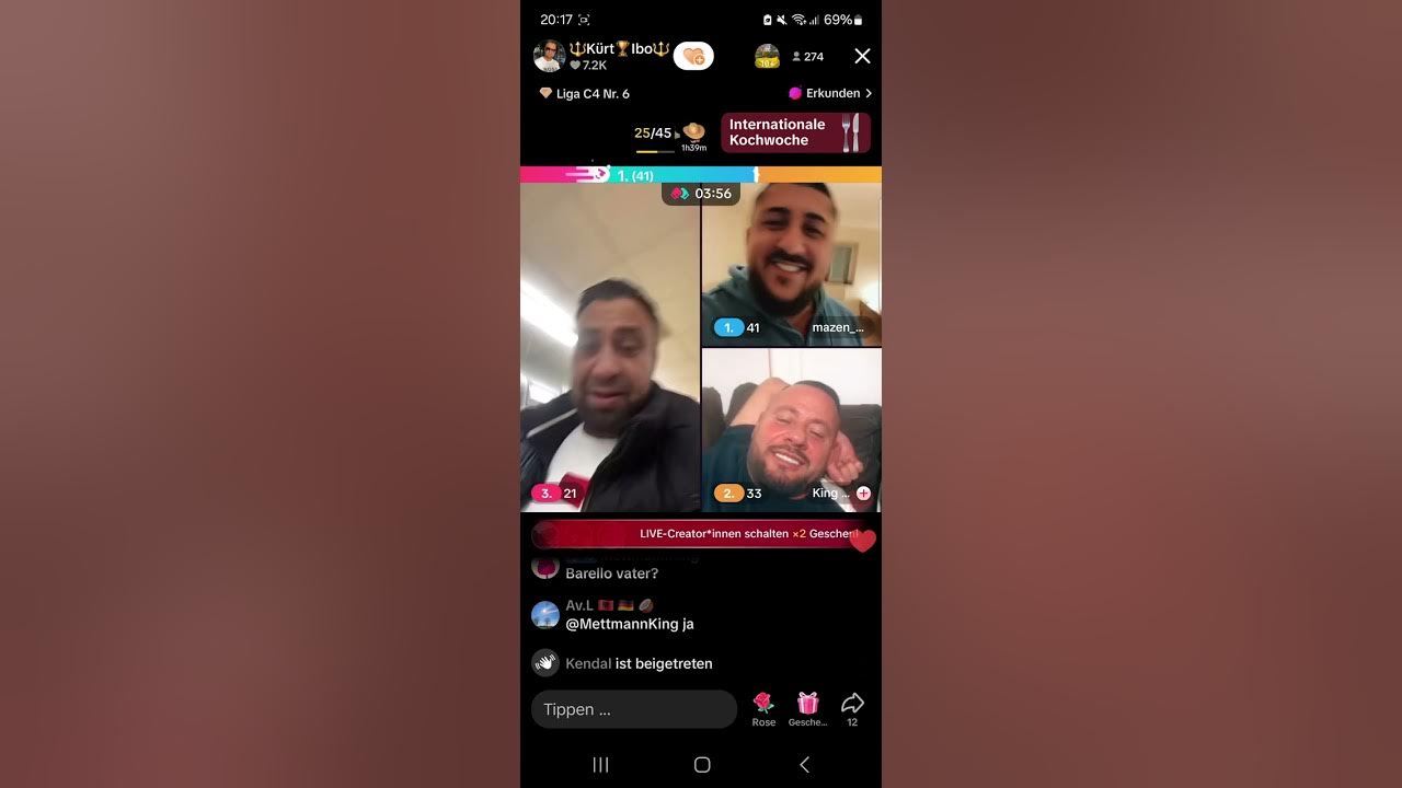 KürtIbo Live auf TikTok im Lidl, Mazen klärt BEEF mit Mpu Eki ?? 😂😂 - YouTube