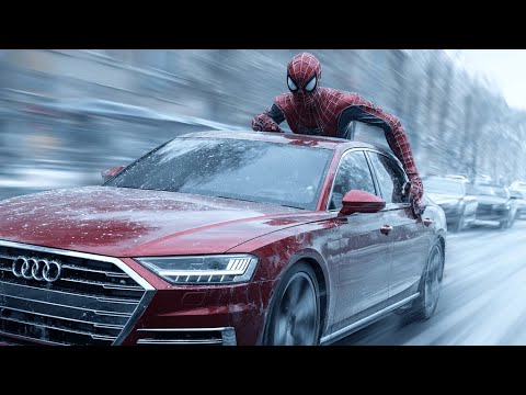 Audi + Spider-Man = The Funniest Driving Test Ever | Spider-Man Fails His Driving Test | Epic Car Ad