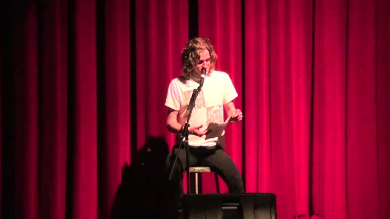 Poetry Reading by Aaron Lucci - YouTube
