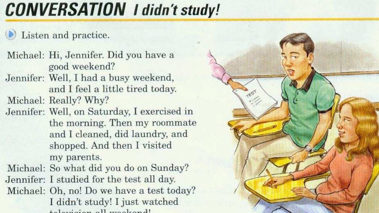 I didn't study 📚📒 #english #learning #englishconversation - YouTube