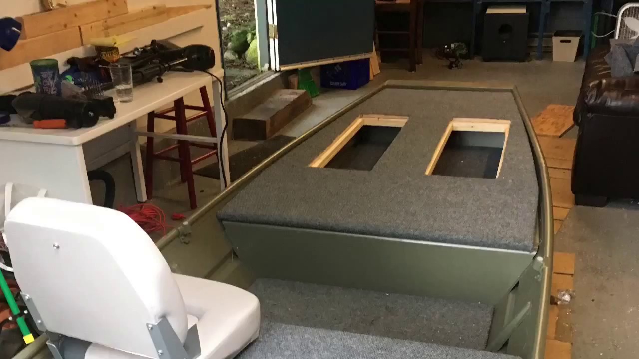 Jon Boat To Bass Boat CONVERSION!! - YouTube