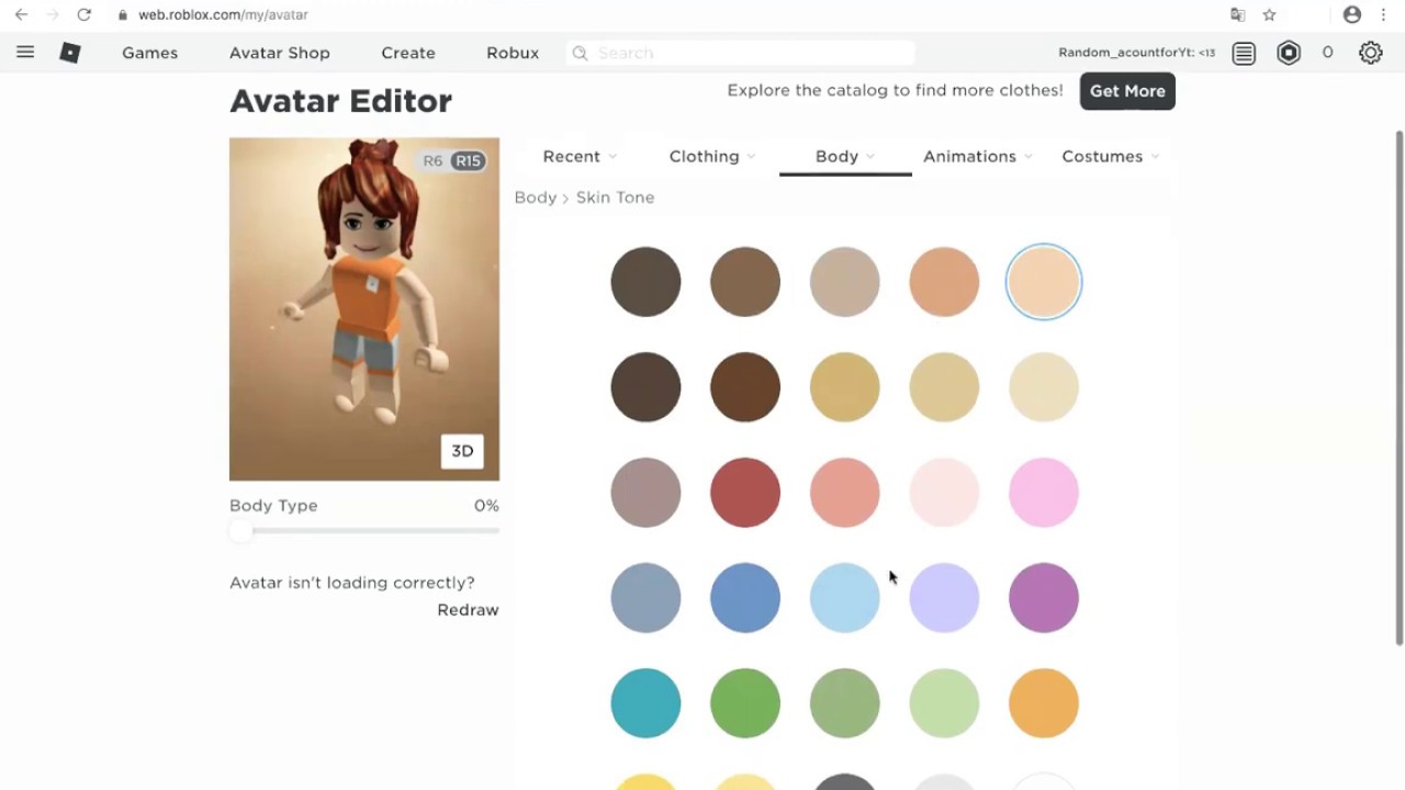 Making cute avatars with no robux ||part 1~ - YouTube