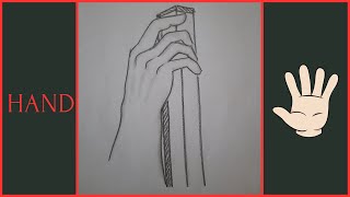 How to draw a hand | Easy drawing | Drawing for kids | ... | Doovi