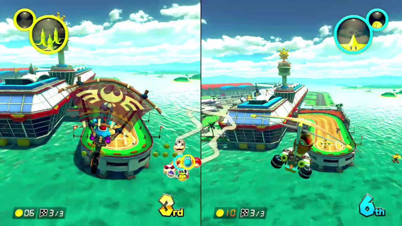 mario kart: part 1 with marlow - YouTube