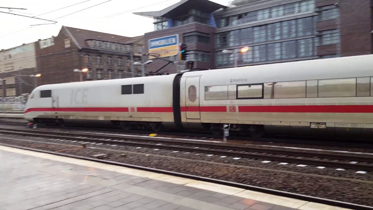 International ICE 1 in Berlin Ostbahnhof: ICE375 Basel SBB - YouTube