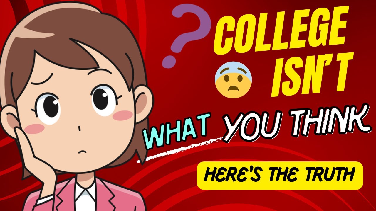 COLLEGE TRUTH BOMB What No One Tells You - YouTube
