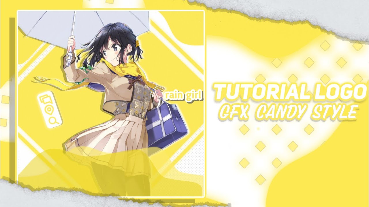 GFX Logo Tutorial : Candy Style || On Android || ANIヅTY - YouTube