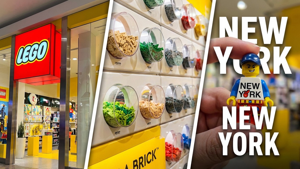 Visiting LEGO Store In Buffalo, NY - YouTube
