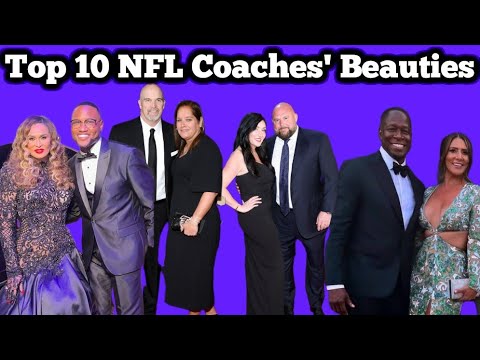 NFL COACHES Most BEAUTIFUL Spouses,Their Careers and Children - YouTube