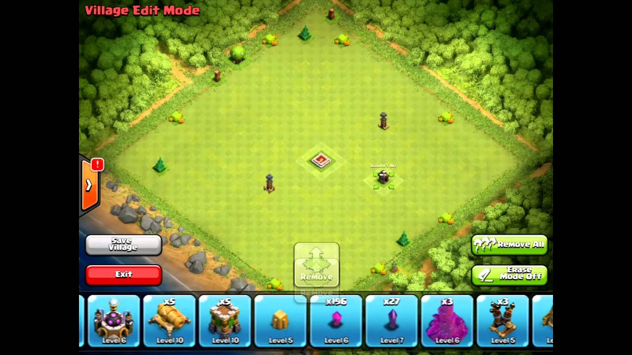 Clash of Clans - Update 5.2 - Village Edit Mode, Mortar Level 8 ...