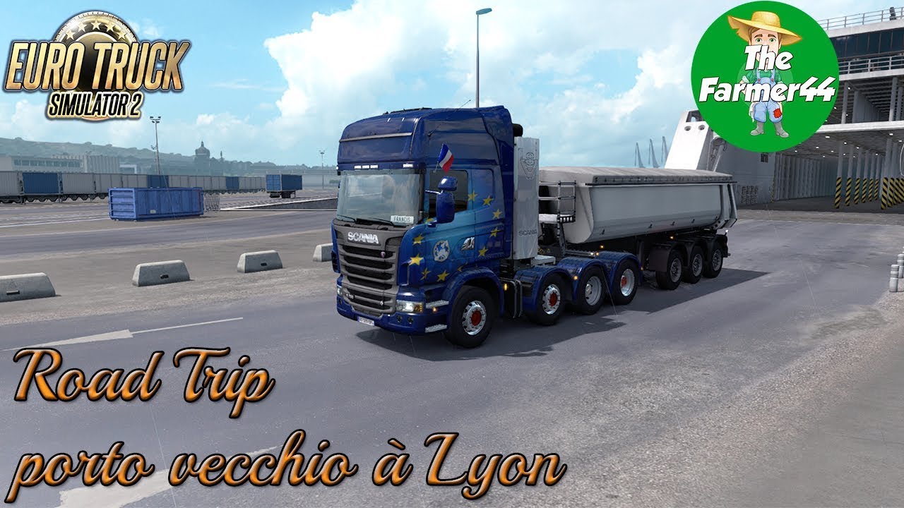 ETS2 road trip time laps 1 - YouTube