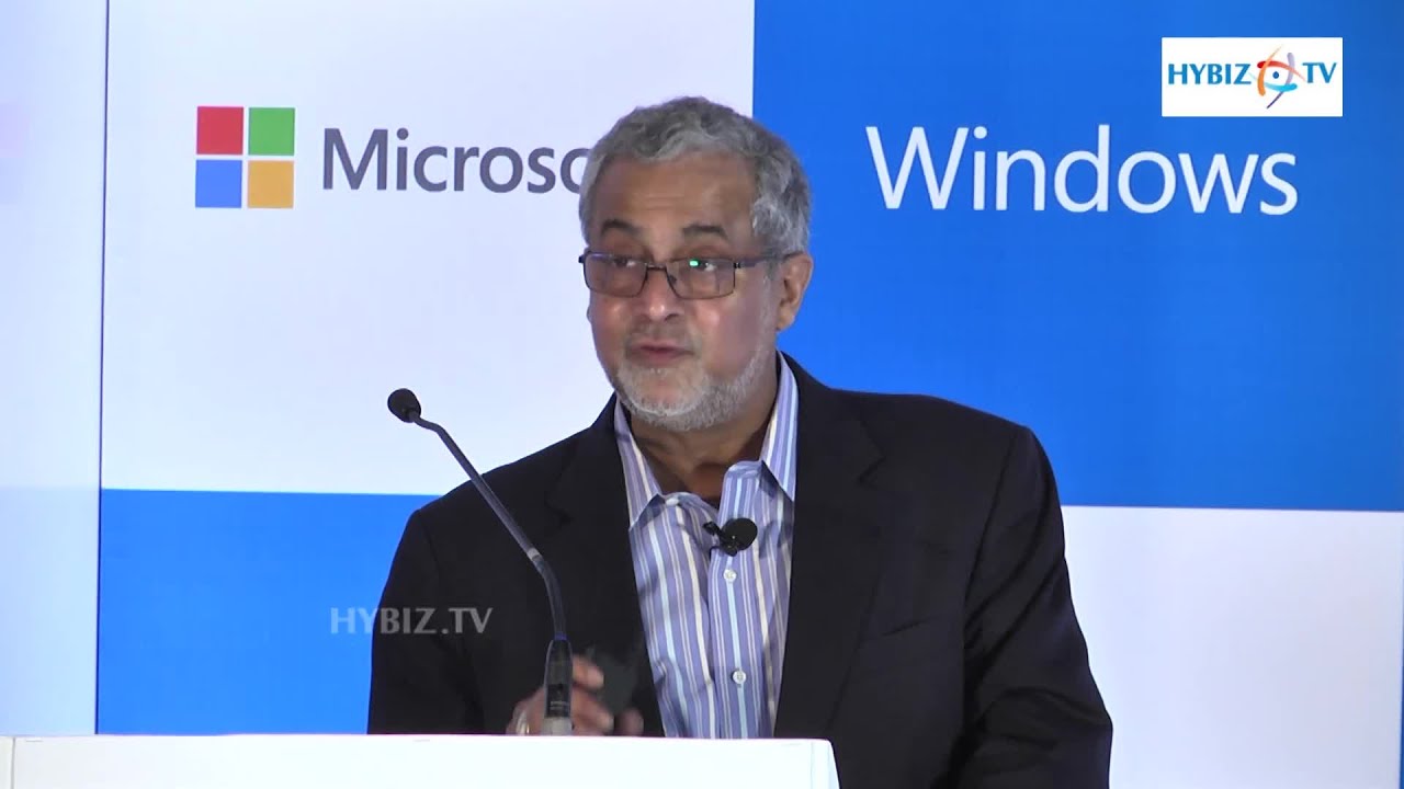 Microsoft India Chairman Speaks At Sri Chaitanya Schools - Hybiz.tv ...