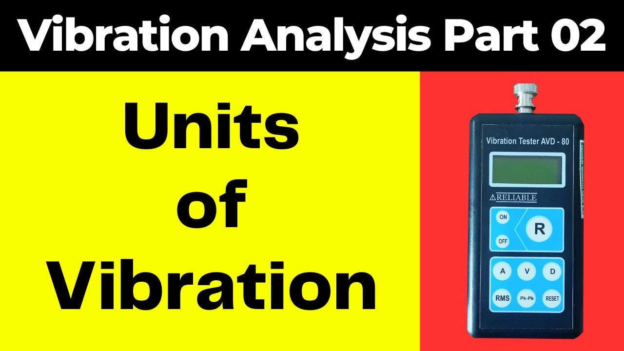 Units of Vibration | Vibration Analysis Part 02 | Hindi | - YouTube