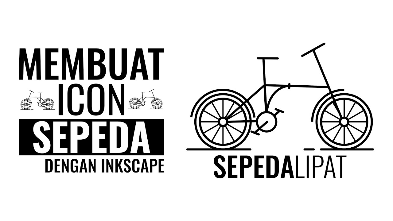 Tutorial Inkscape Membuat Icon Sepeda - YouTube