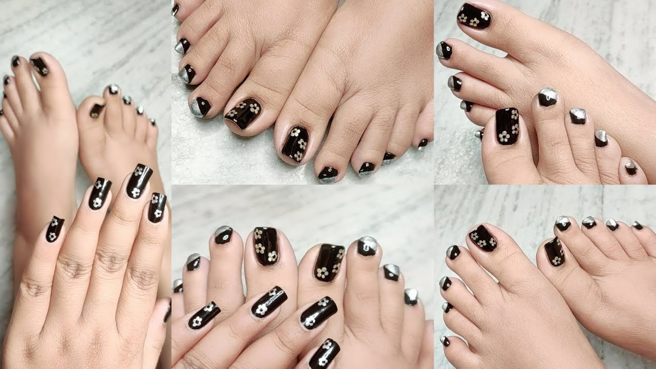 Heart Toe Nail Designs