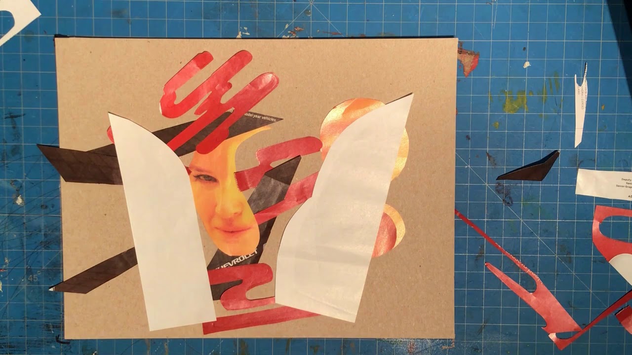Abstract Collage - Project Idea and technique - YouTube