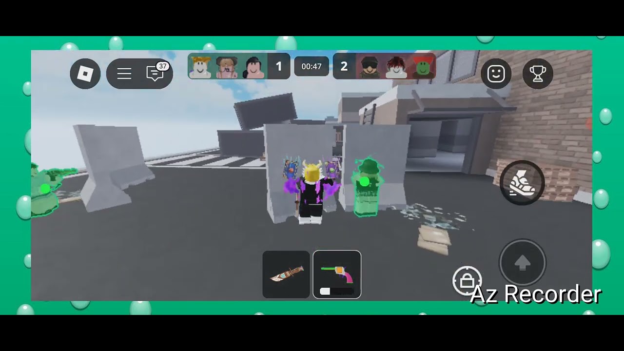 play with random people [murderer vs sheriff] - YouTube