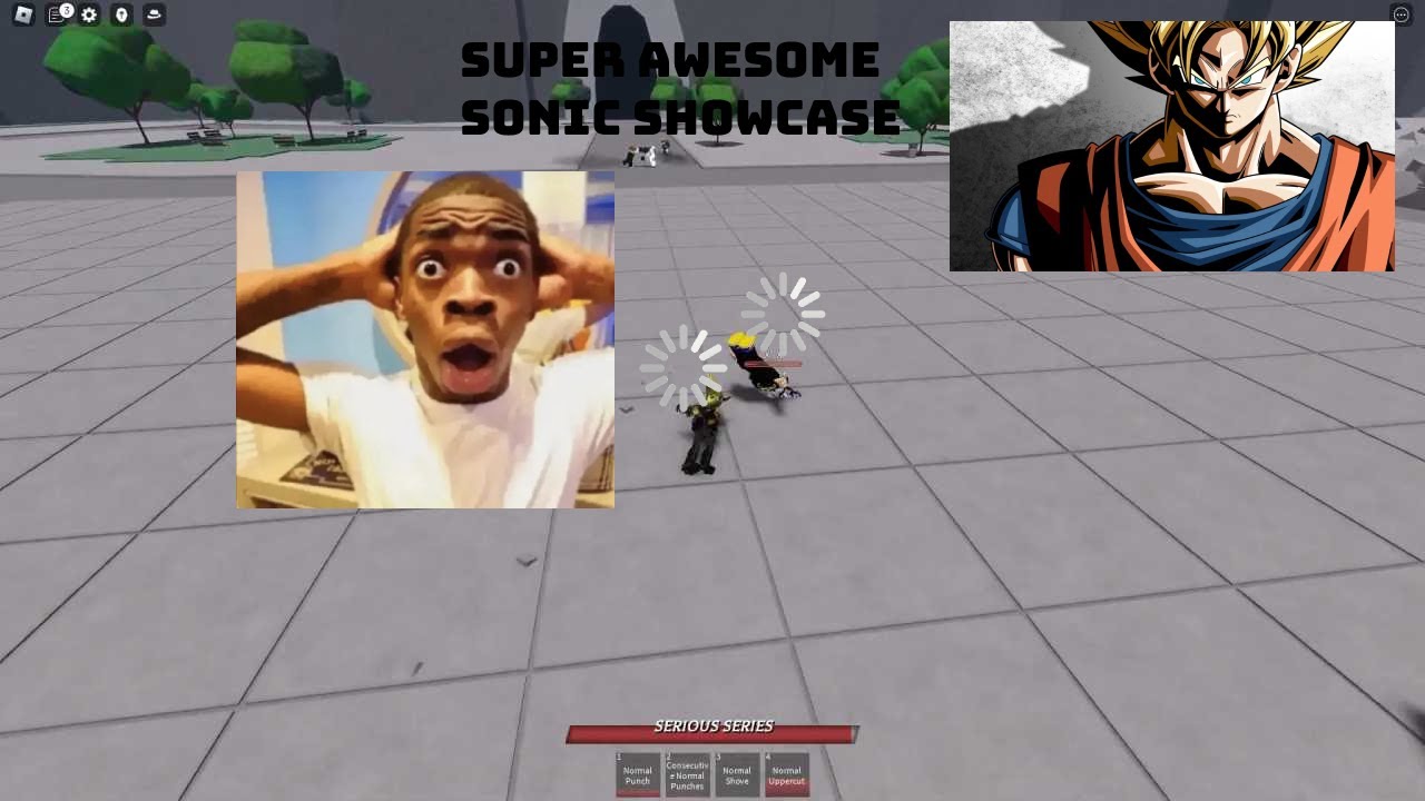 |The Strongest Battlegrounds| Sonic Showcase All Moves And Finishers ...