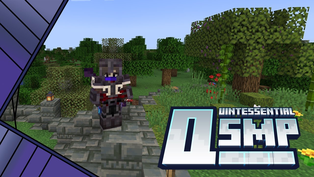 Playing on my friends Minecraft SMP (Quntessential SMP) - YouTube