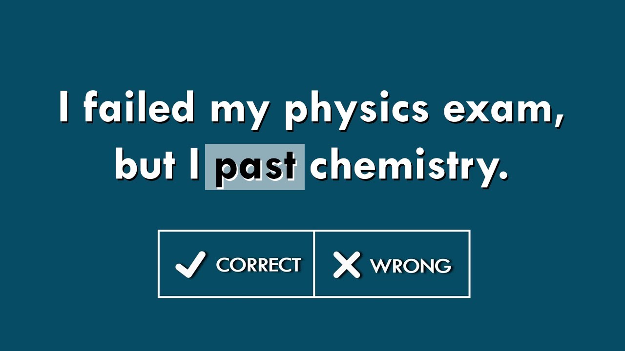 Correct or Wrong? Commonly Confused Words Quiz - YouTube