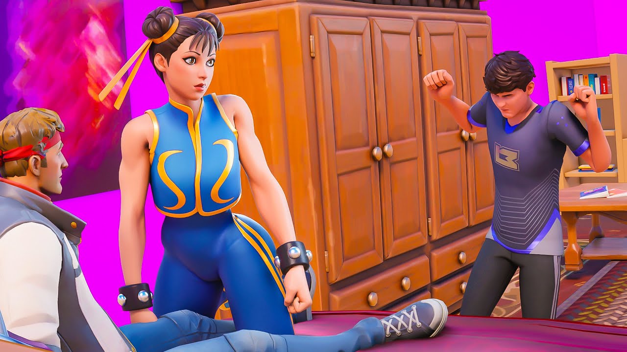 Sneaking Into My Sus Girlfriends House In Fortnite A Fortnite Movie Youtube