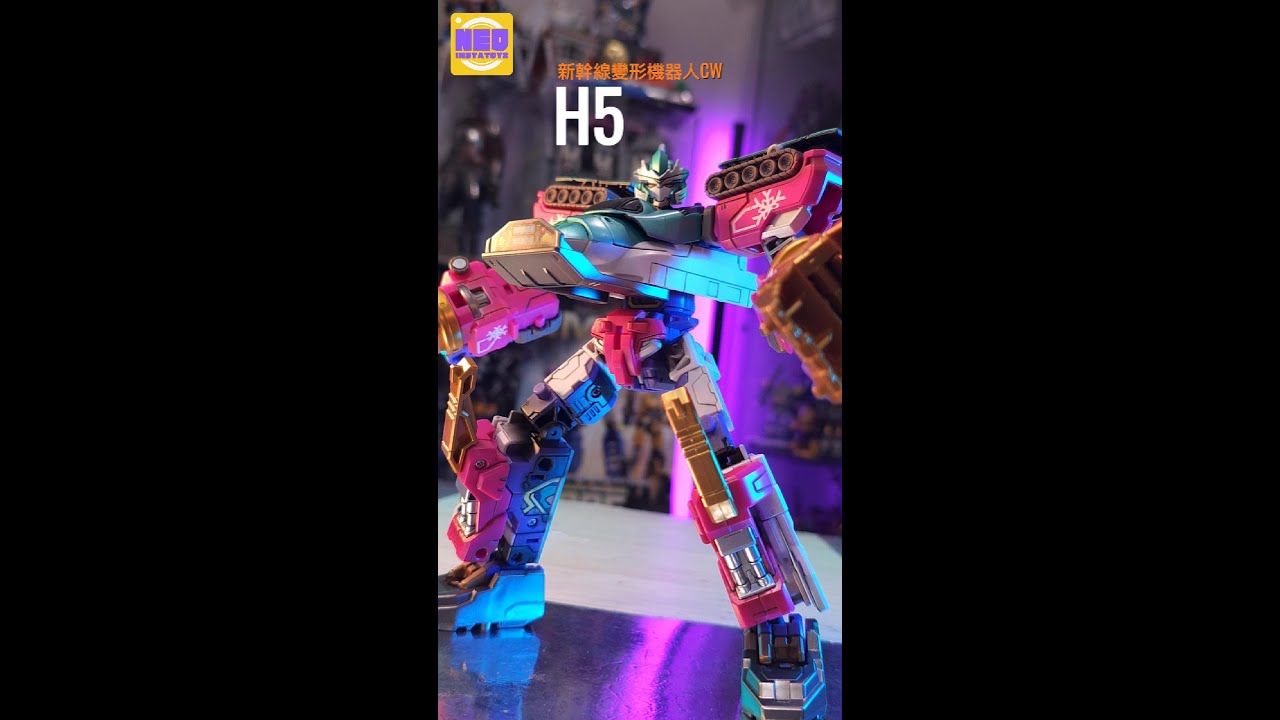 Save&Share If you like this Vid !!Review Repainted Shinkalion CW H5 Set 新幹線變形機器人CW H5套組 - YouTube