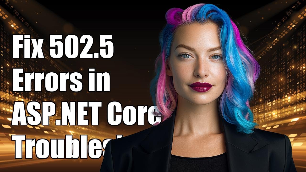 Fixing 502.5 Errors in ASP.NET Core 2.0 on Azure: Troubleshooting Guide - YouTube