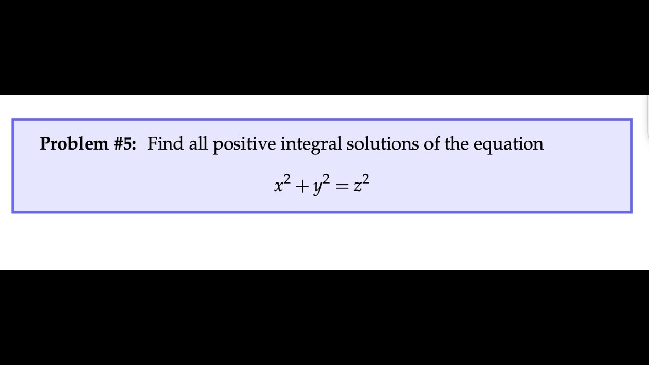 All the integral solutions of #pythagoras_theorem #pythagoreantriplet # ...