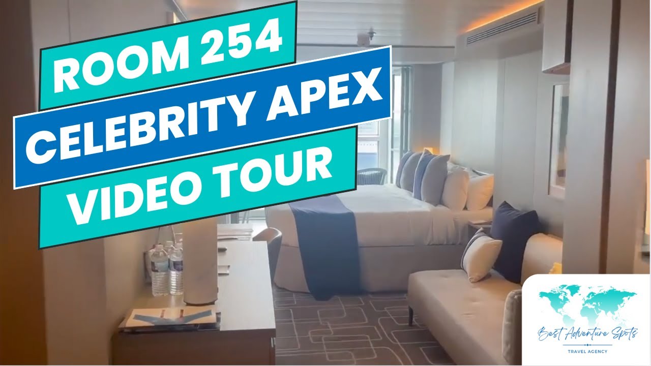 Celebrity Apex Room 254 Walkthrough | Aqua Class Suite on Deck 10 - YouTube