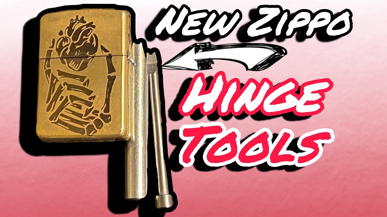 How To Fix Zippo Hinge With These NEW TOOLS ! - YouTube