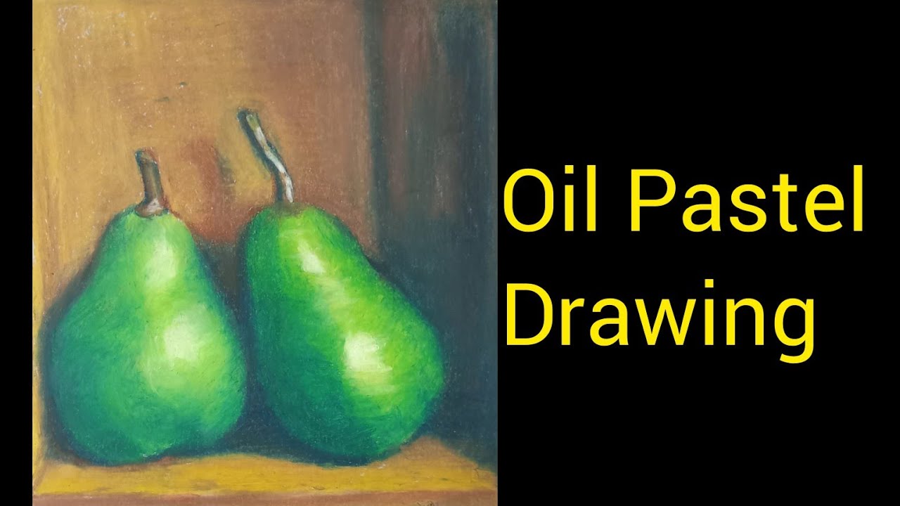 Oil Pastel Drawing l Time lapse - YouTube