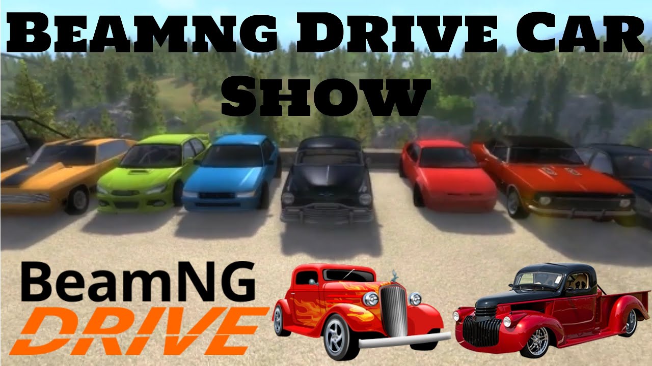 Beamng Drive Car Show - YouTube