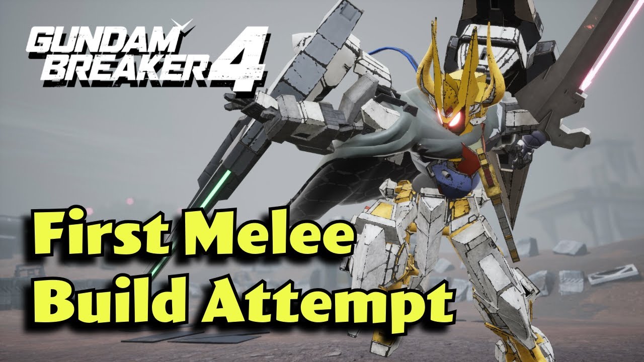 I Made An Intermediate Melee Build In Gundam Breaker 4 - YouTube