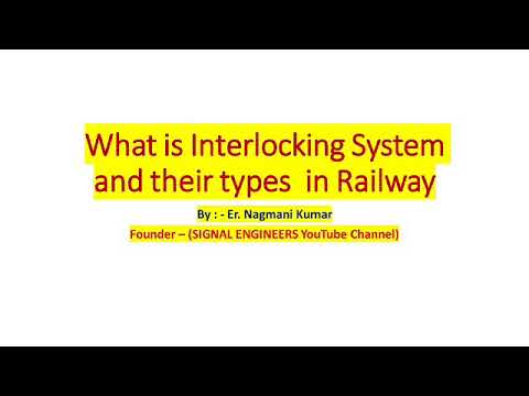 What is Interlocking System and their types in Railway ? - YouTube