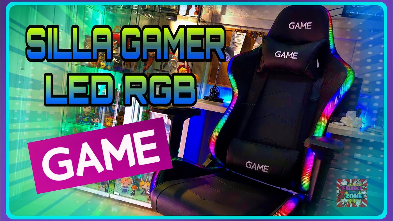 Silla Gamer con Luces LED!! Barata - UNBOXING - MONTAJE - YouTube