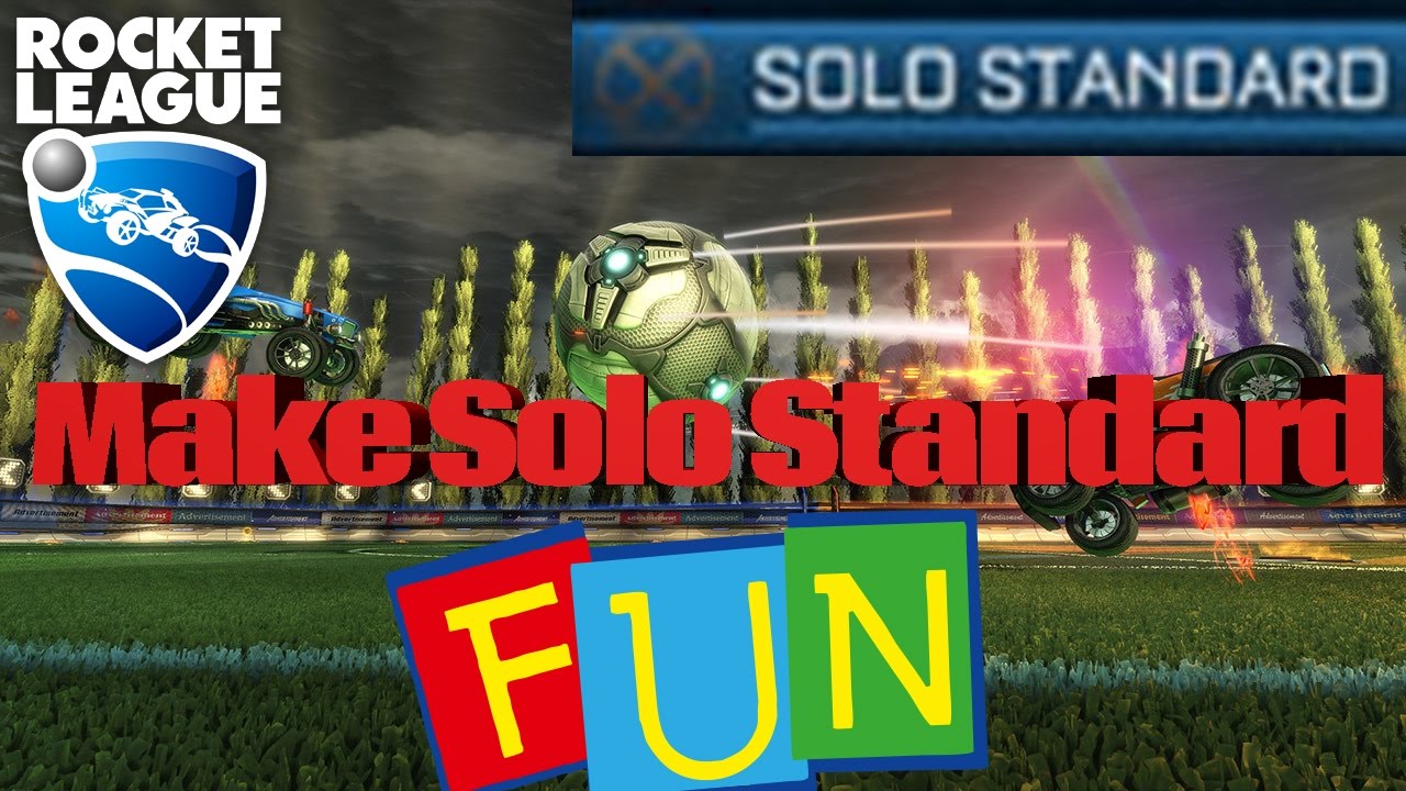 Rocket League I How To Play Solo Standard With Friends (VERY EASY ...