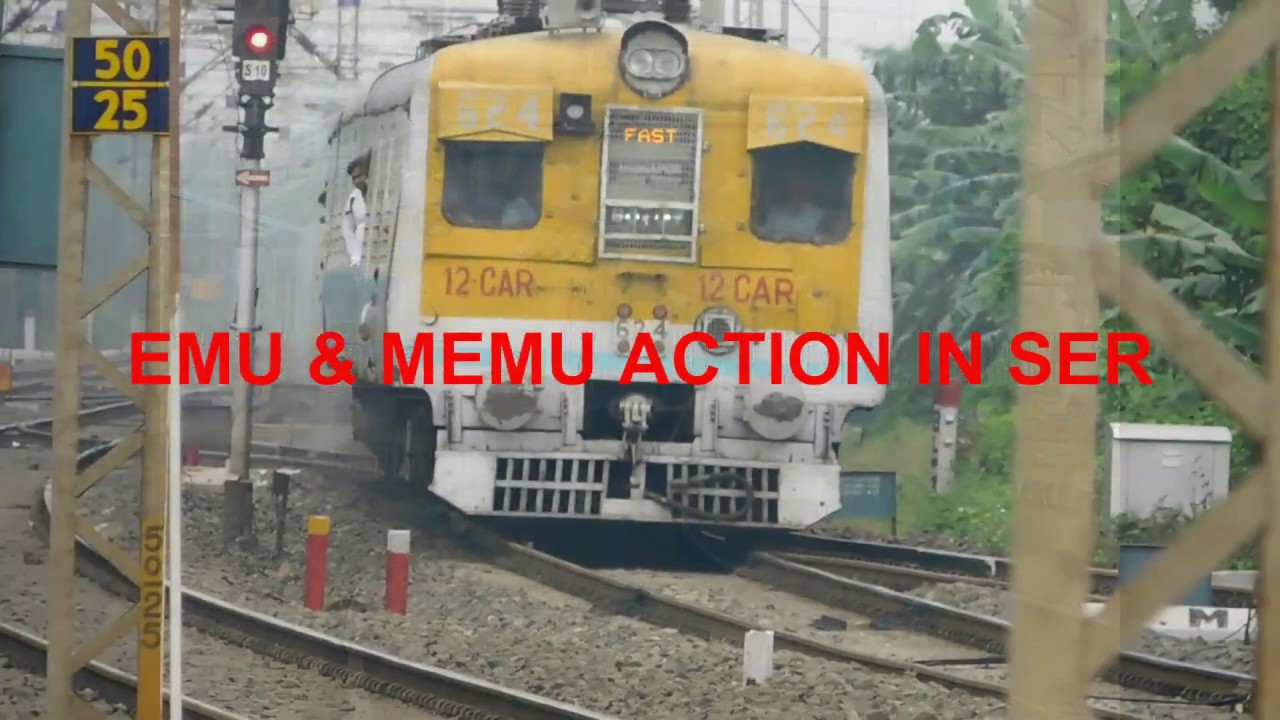 local train of south eastern railway ( ser ) - YouTube