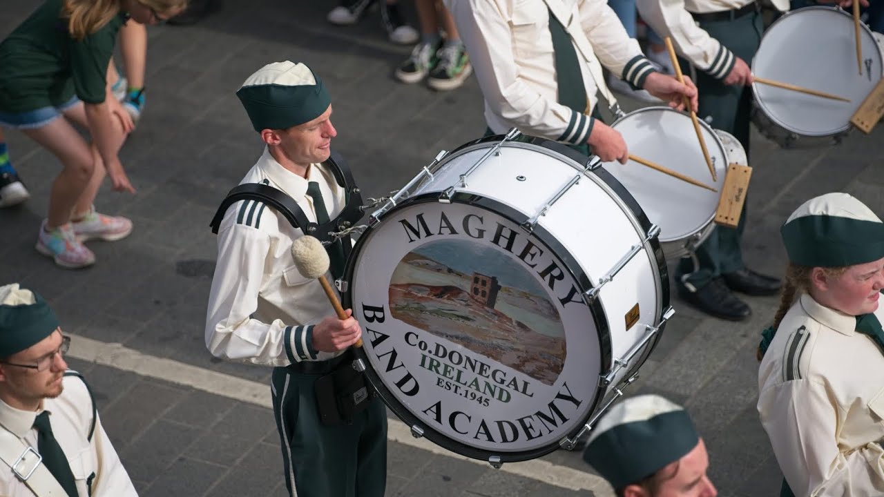All Ireland Fleadh 2023 Marching Bands Maghery Fife and Drum Band ...