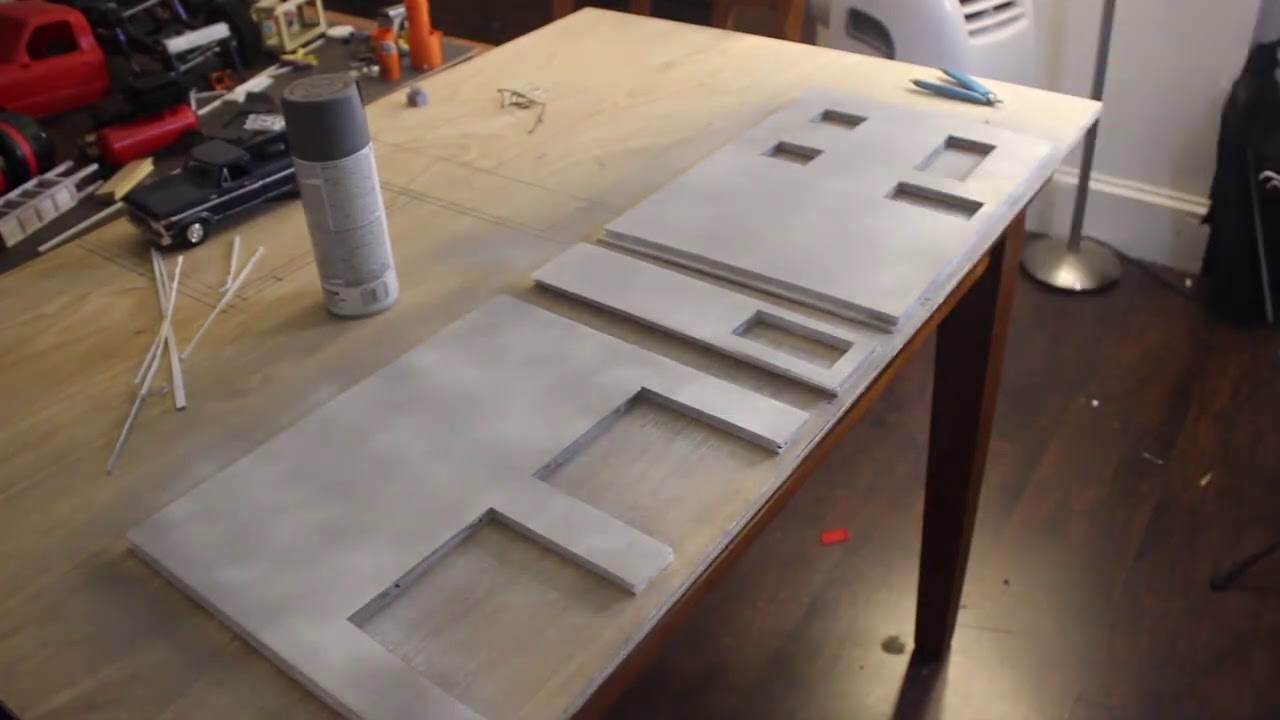 1:24 Scale Garage Build - Episode 1 - YouTube