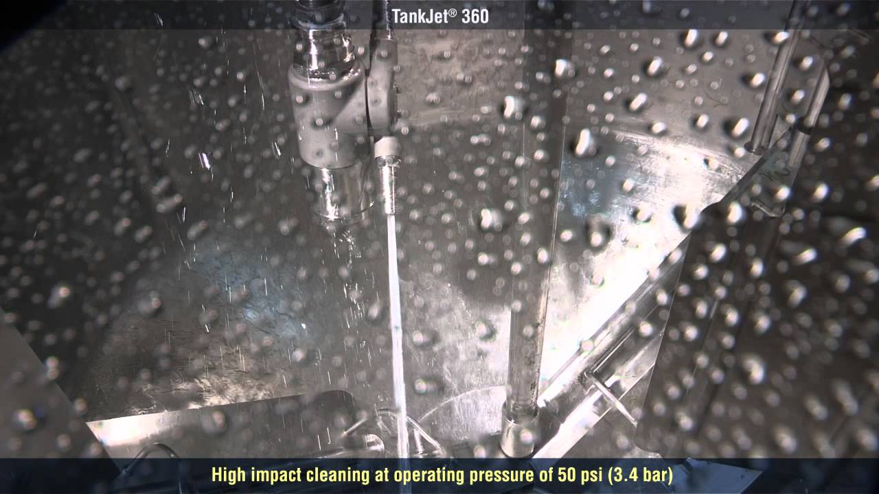 High-Impact, High-Efficiency Tank Cleaner, TankJet® 360, from Spraying ...