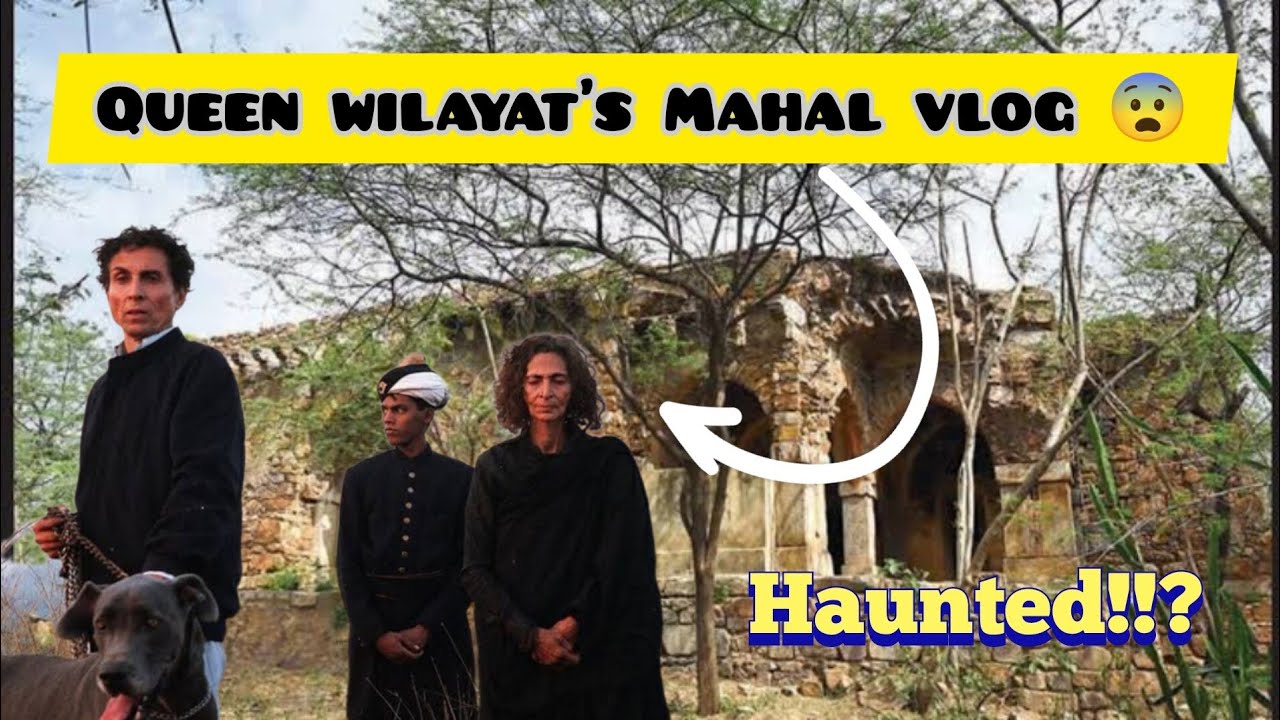 visited Haunted Mahal of Begum Wilayat Mahal | Malcha Mahal vlog ...