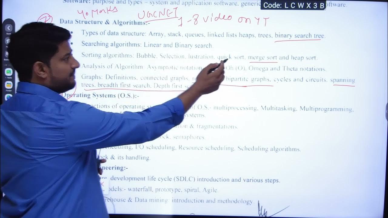 UNIT 7 DATA STRUCTURES AND ALGORITHMS - YouTube