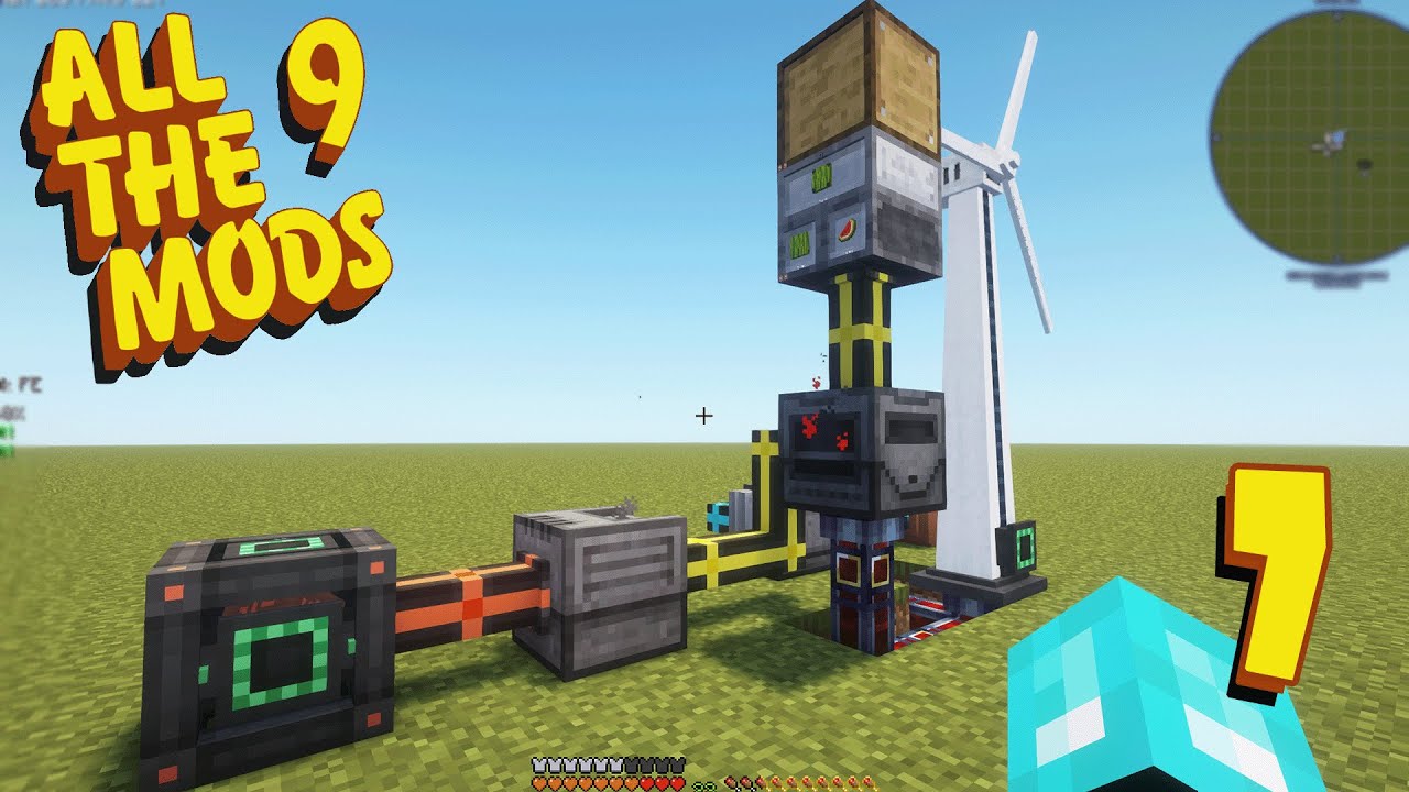 All the Mods 9 - SUPER EASY MEKANISM MELON POWER - EP:7 Minecraft - YouTube
