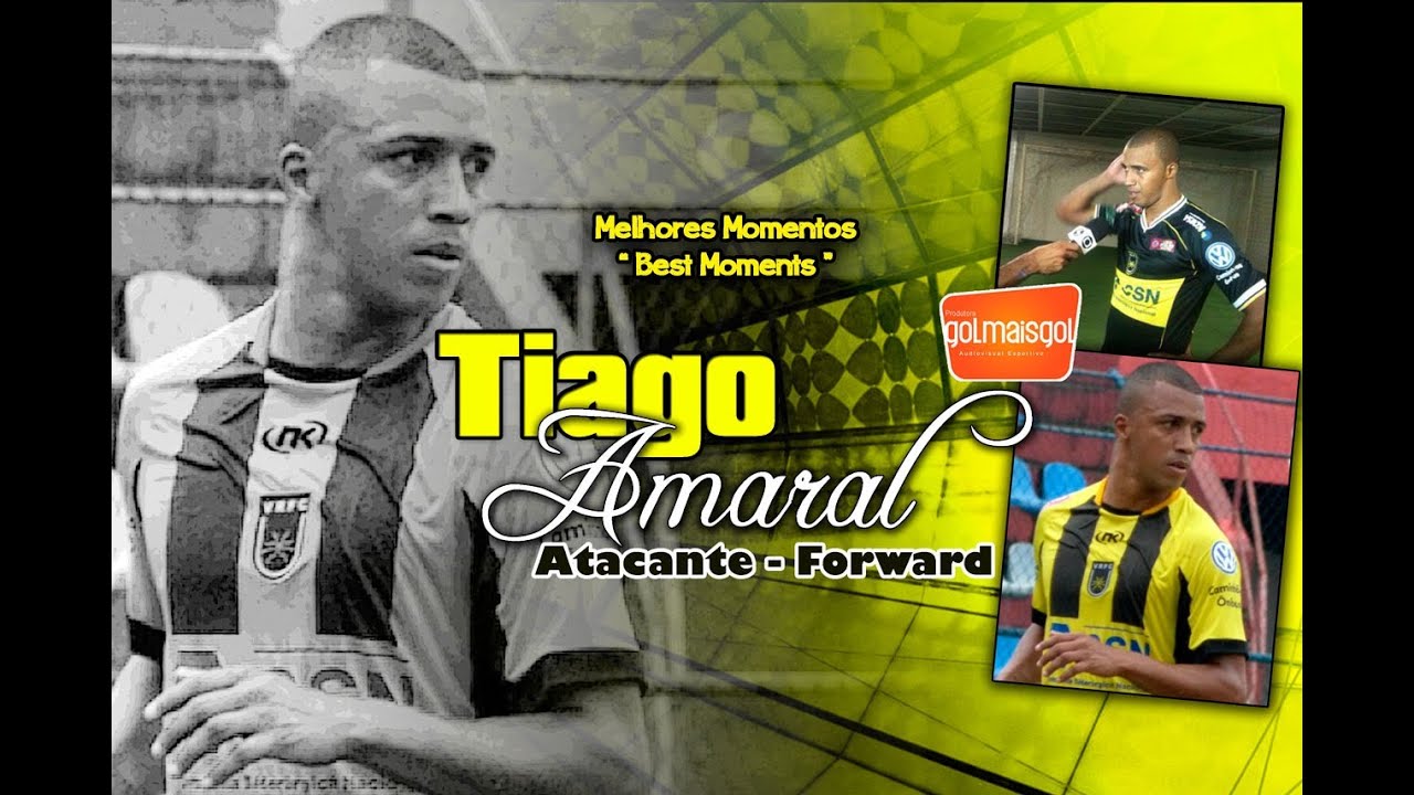 Tiago Amaral Tiago Leite do Amaral Atacante www.golmaisgol.com.br - YouTube